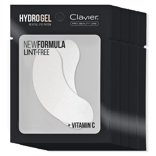 Clavier Pro Beauty Line żelowe płatki pod oczy z witaminą C 100szt ...
