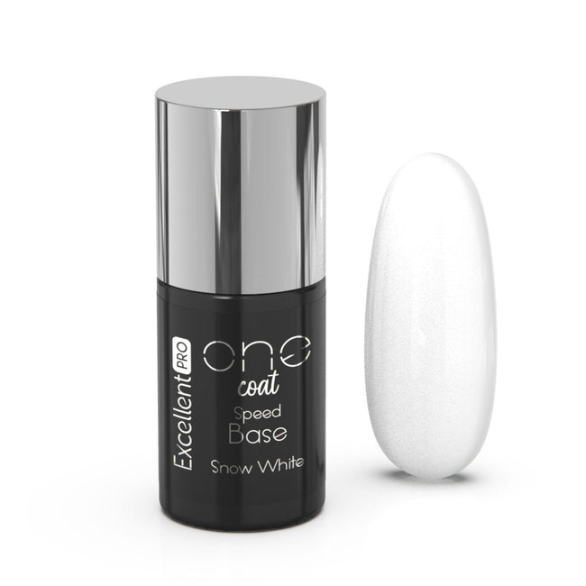 Excellent PRO One Coat Speed Base baza hybrydowa Snow White 7g – cena ...