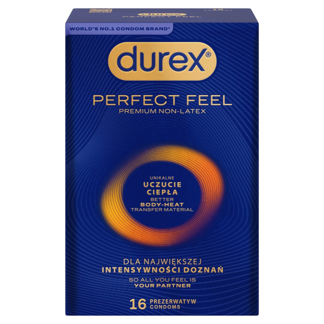 Durex Perfect Feel prezerwatywy unikalne uczucie ciepła 16szt – cena ...