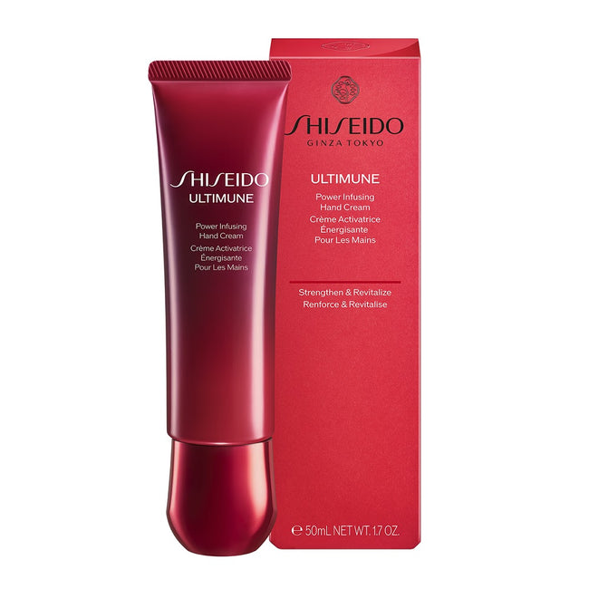 Shiseido Ultimune Power Infusing Hand Cream przeciwstarzeniowy krem do ...