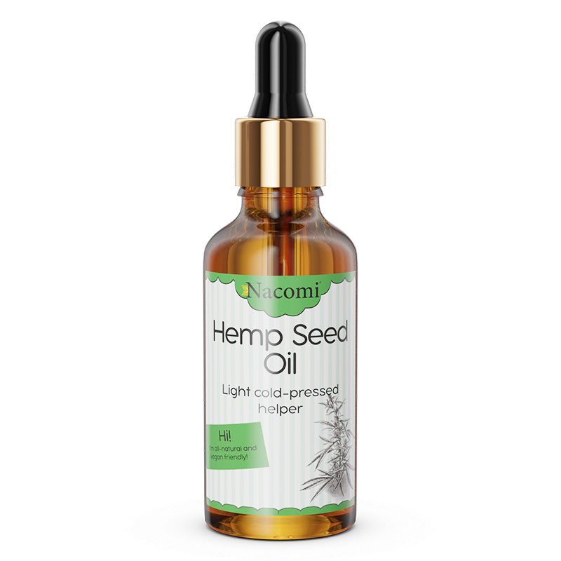 Nacomi Hemp Seed Oil olej konopny z pipetą 50ml – cena: 16,79 zł ...